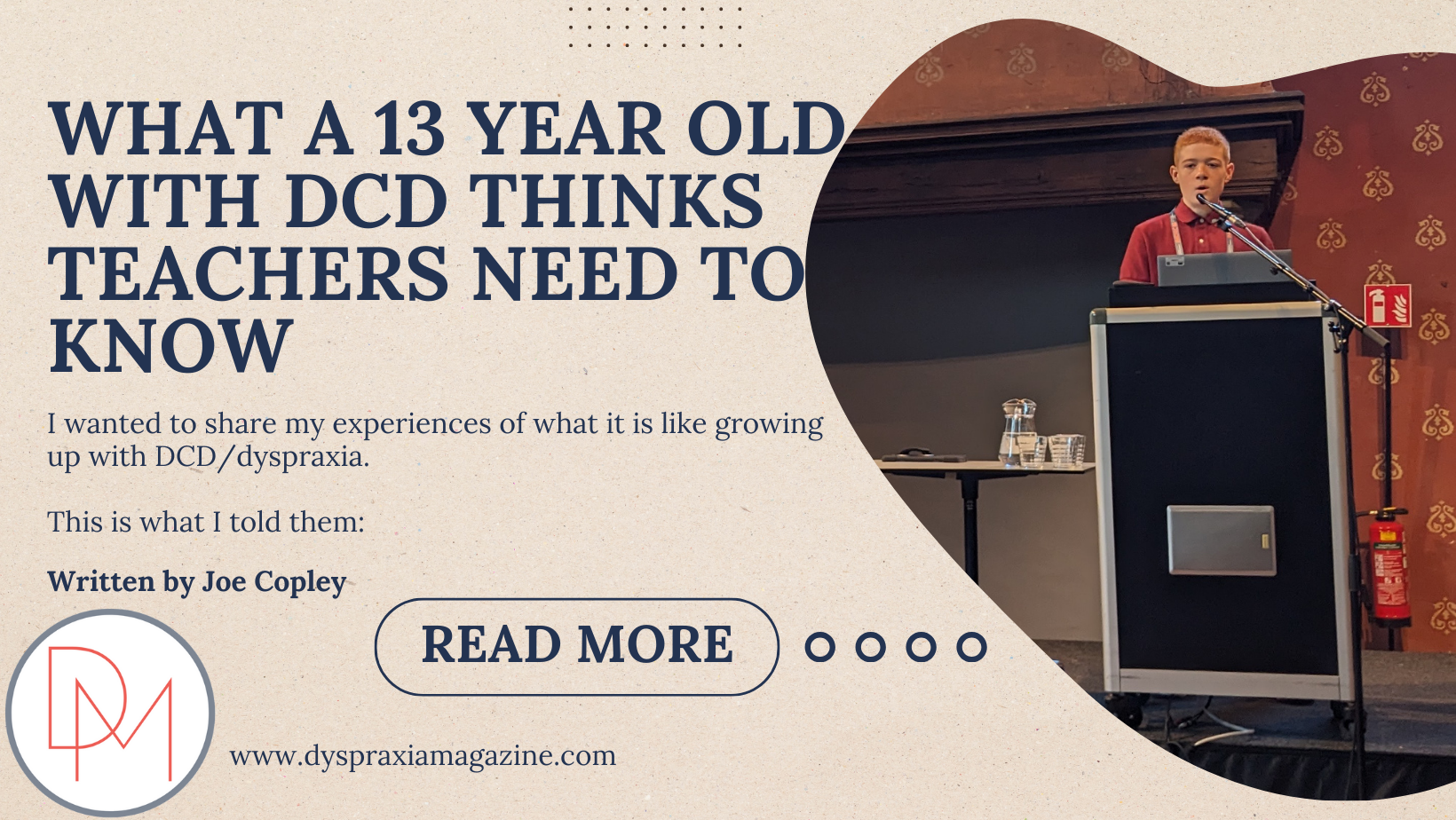What a 13 year old with DCD thinks teachers need to know – Dyspraxia ...